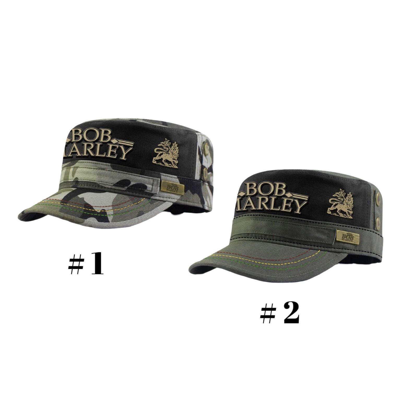 Bob Marley Baseball Cap Castro Military Cap - Gift Shop (Shopping ...